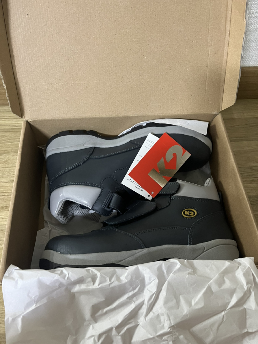 K2벨크로 작업화 275mm 1켤레 | 당근 중고거래