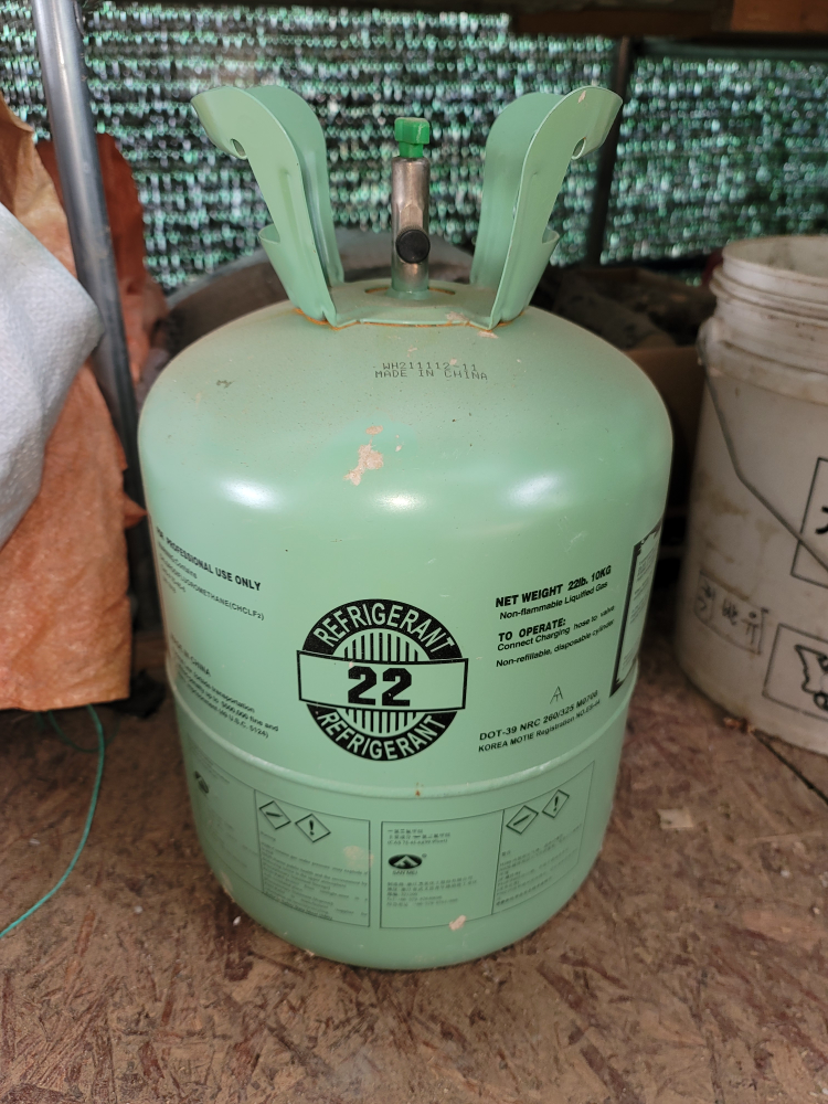 R22 10kg 에어컨 프레온 냉매 가스 및 매니폴드게이지 판매 | 기타 중고물품 | 당근 중고거래