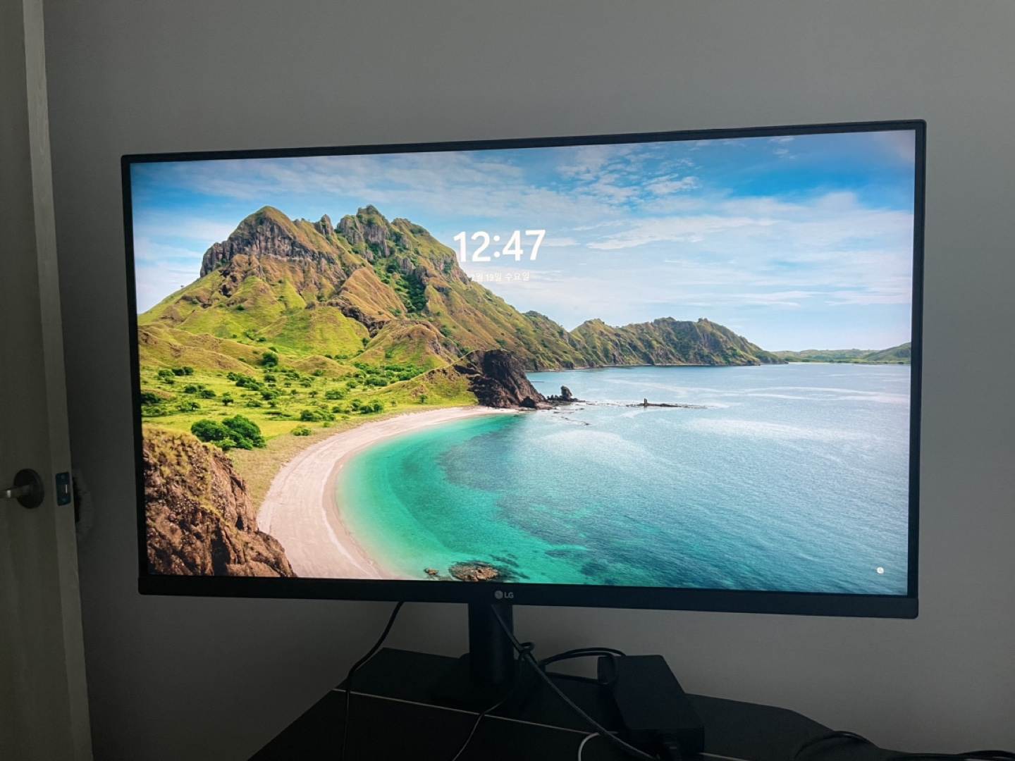 Lg 32인치 4k 모니터암 일 당근 중고거래