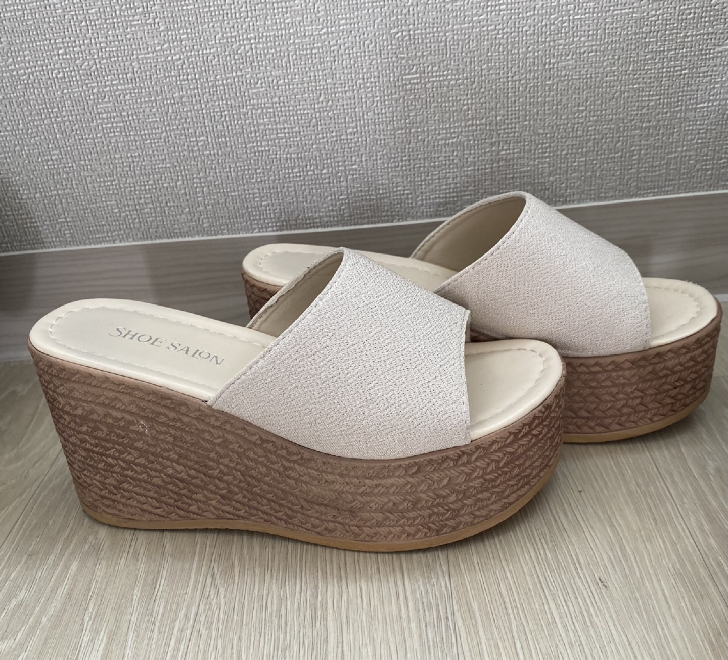 웨지힐 통굽 샌들 | 당근 중고거래