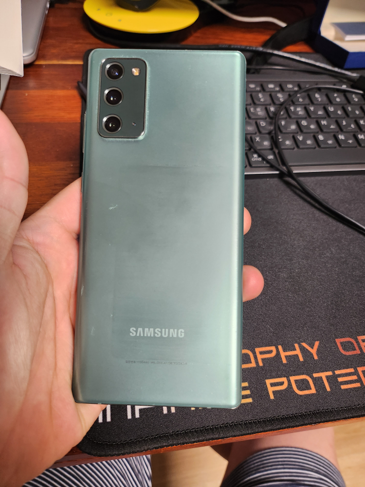 갤럭시 노트20 그린 skt 팝... | 당근 중고거래