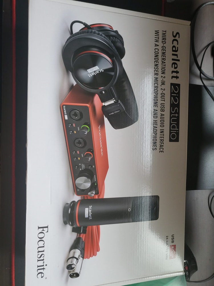 스칼렛 2i2 3세대 풀패키지 ... | 당근 중고거래