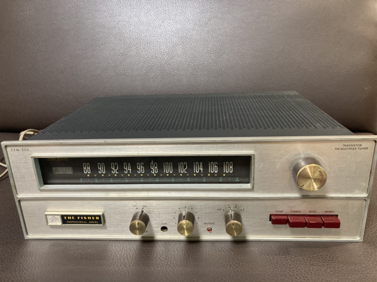 피셔 TFM-300 스테레오 튜너 | 기타 중고물품 | 당근 중고거래