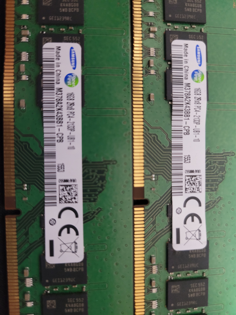 삼성 DDR4 16gx2 팝니다 | 당근 중고거래