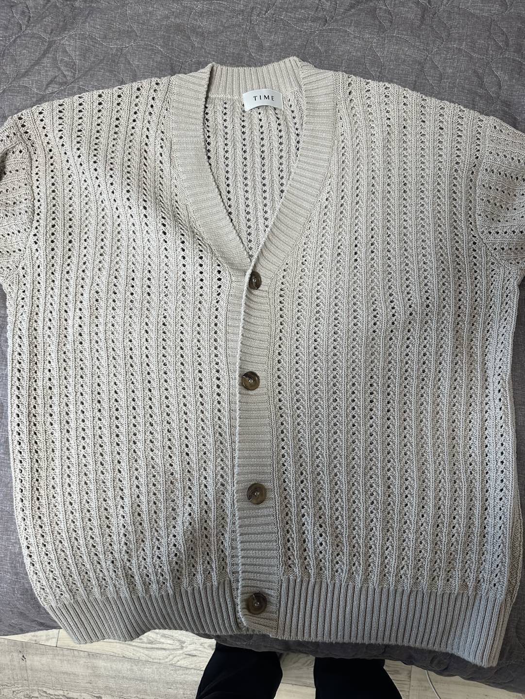 22ss 타임옴므 가디건 105사이즈 | 당근 중고거래