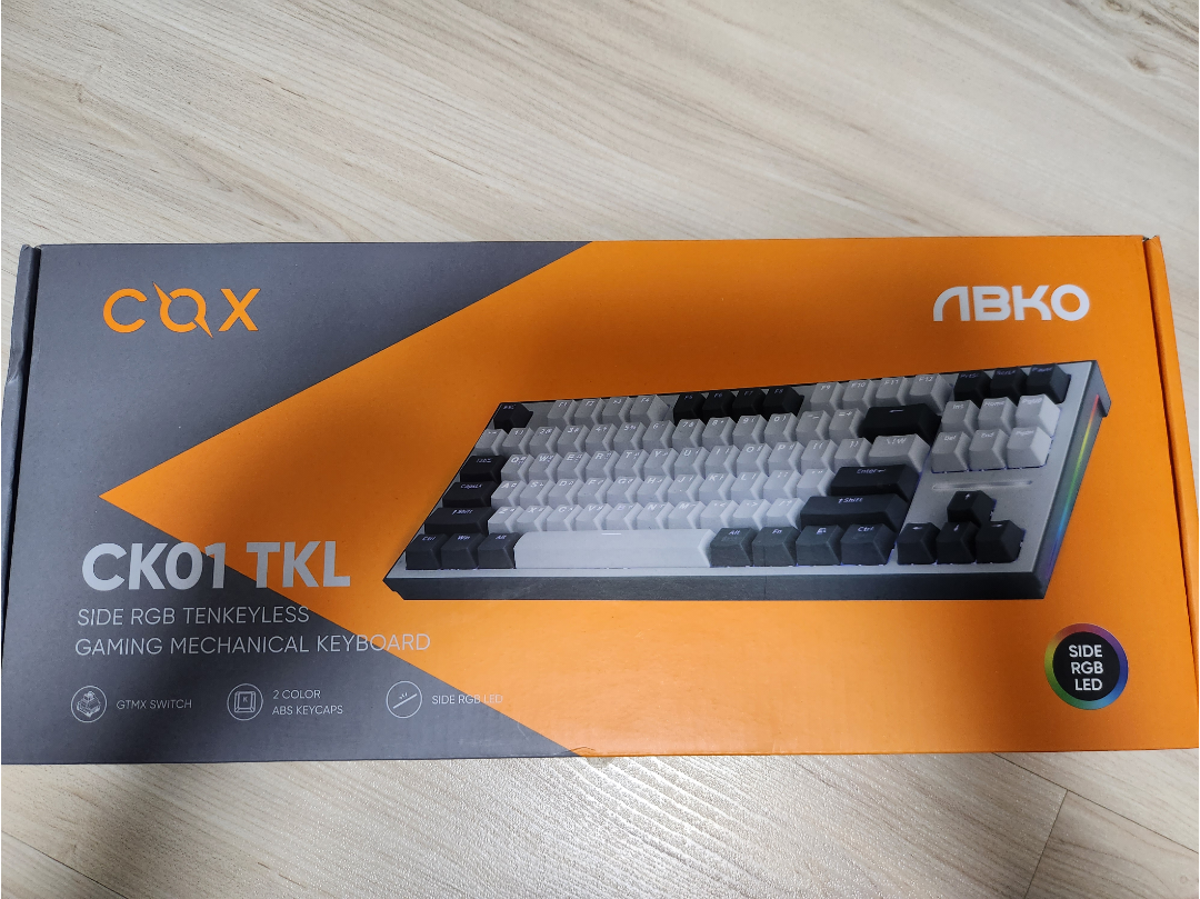 COX CK01 적축 텐키리스 ... | 당근 중고거래