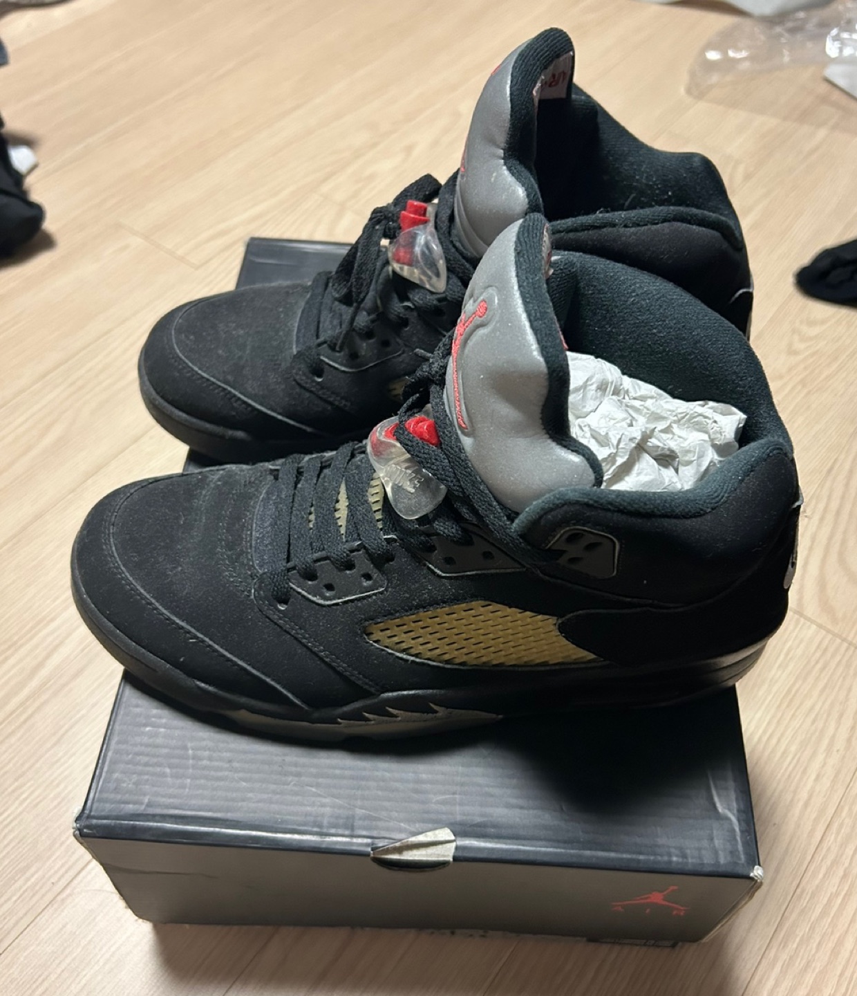 나이키 조던 5 파이어레드 275mm | 당근 중고거래