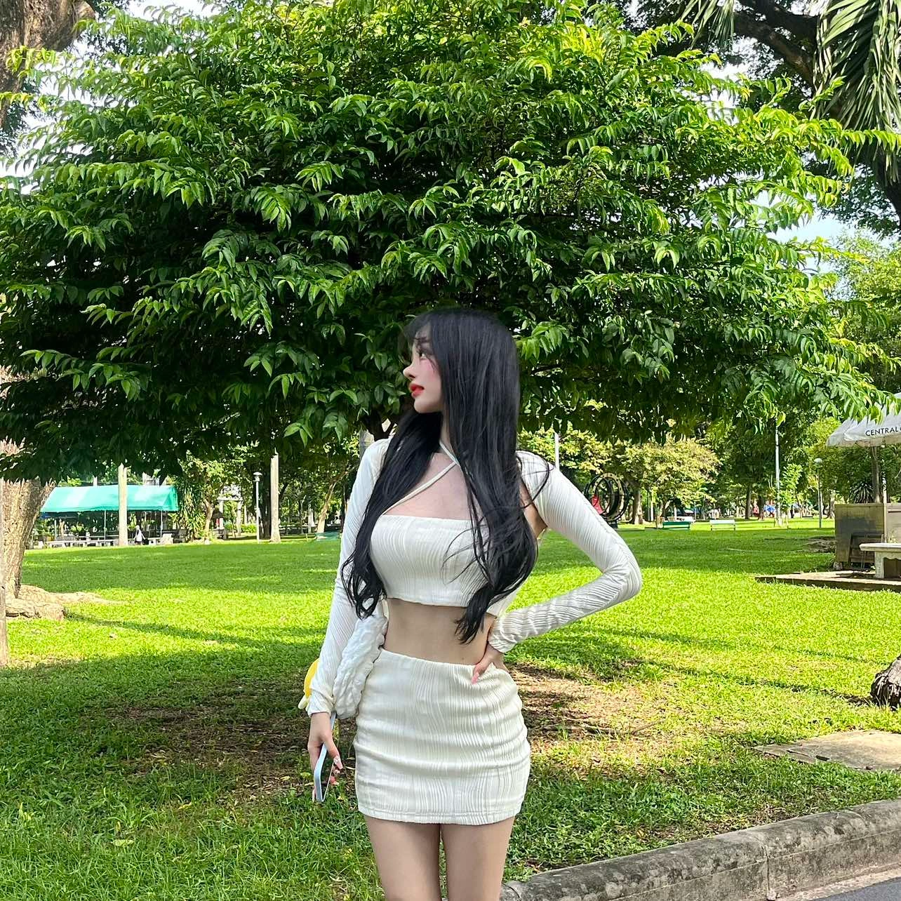 새상품 S 볼레로 탑 미니스 당근 중고거래