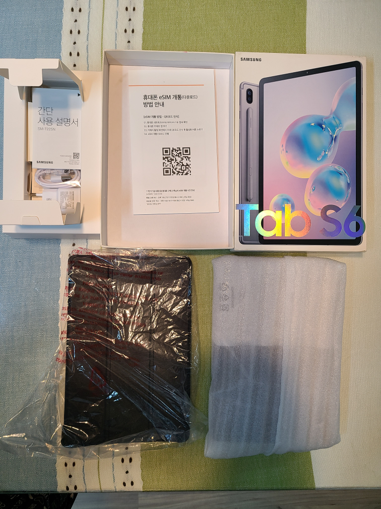 갤럭시탭 S6 128gb 와이파이 + LET 겸용(무기스, 무잔상) 교통비 2만 할인 | 디지털기기 | 당근 중고거래