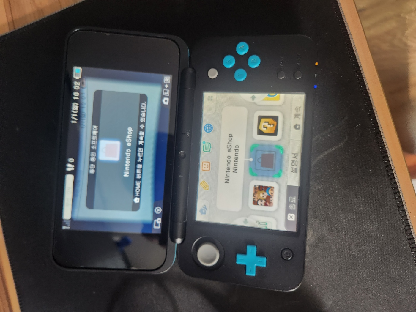 닌텐도 2DS XL 블랙 터콰이... | 당근 중고거래