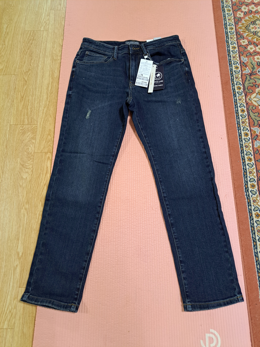 STCO 청바지_30 (다크톤 데미지 크롭 데님) 새옷 | 망미동 | 남성패션/잡화 | 당근 중고거래