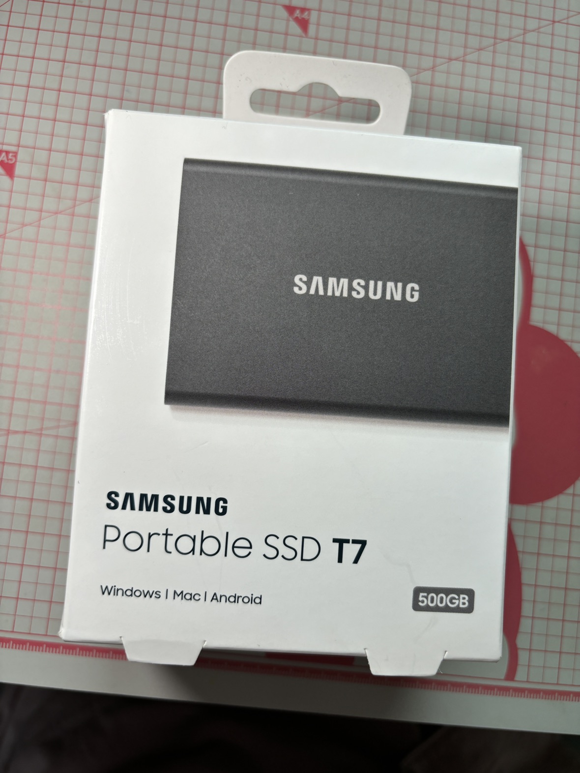 (미개봉)삼성 포터블 SSD T7 500GB 외장형SSD | 신암동 | 디지털기기 | 당근 중고거래