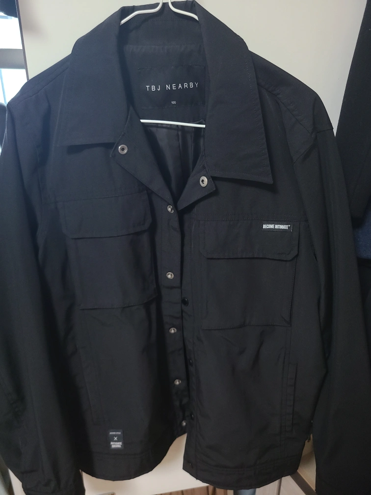 TBJ Nearby 자켓 블랙 100 | 당근 중고거래
