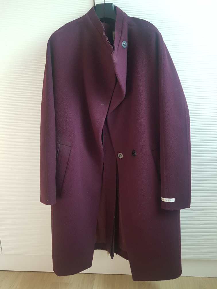 한섬 SJSJ 코트 모100% | 당근 중고거래