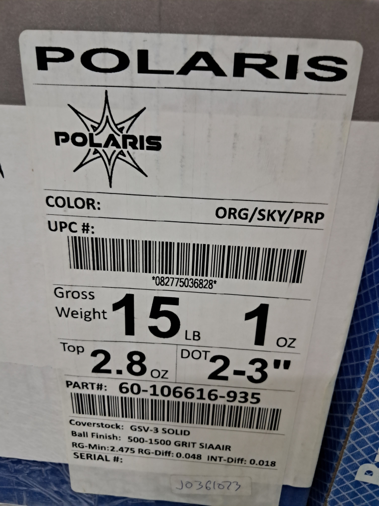 폴라리스 15p 새볼링공 팔아요 | 당근 중고거래