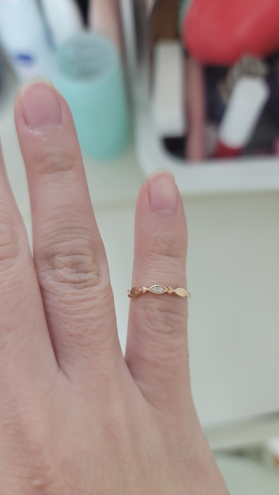 14k 물고기 애끼반지 | 당근 중고거래