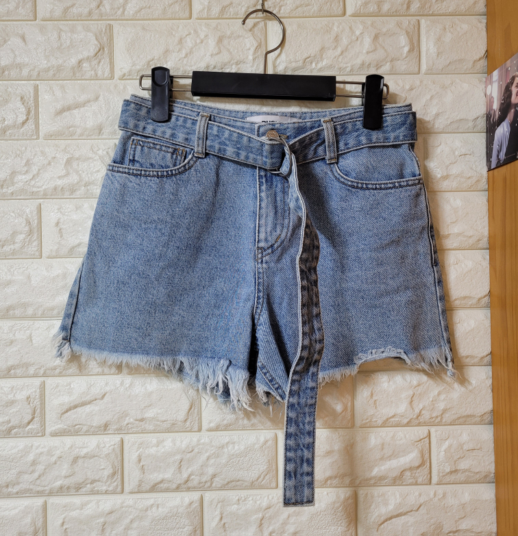 [DHOLIC / S] 벨트 데님쇼츠 | 당근 중고거래