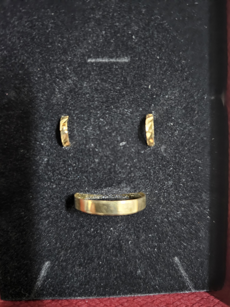 14k 귀걸이 + 링반지 | 당근 중고거래