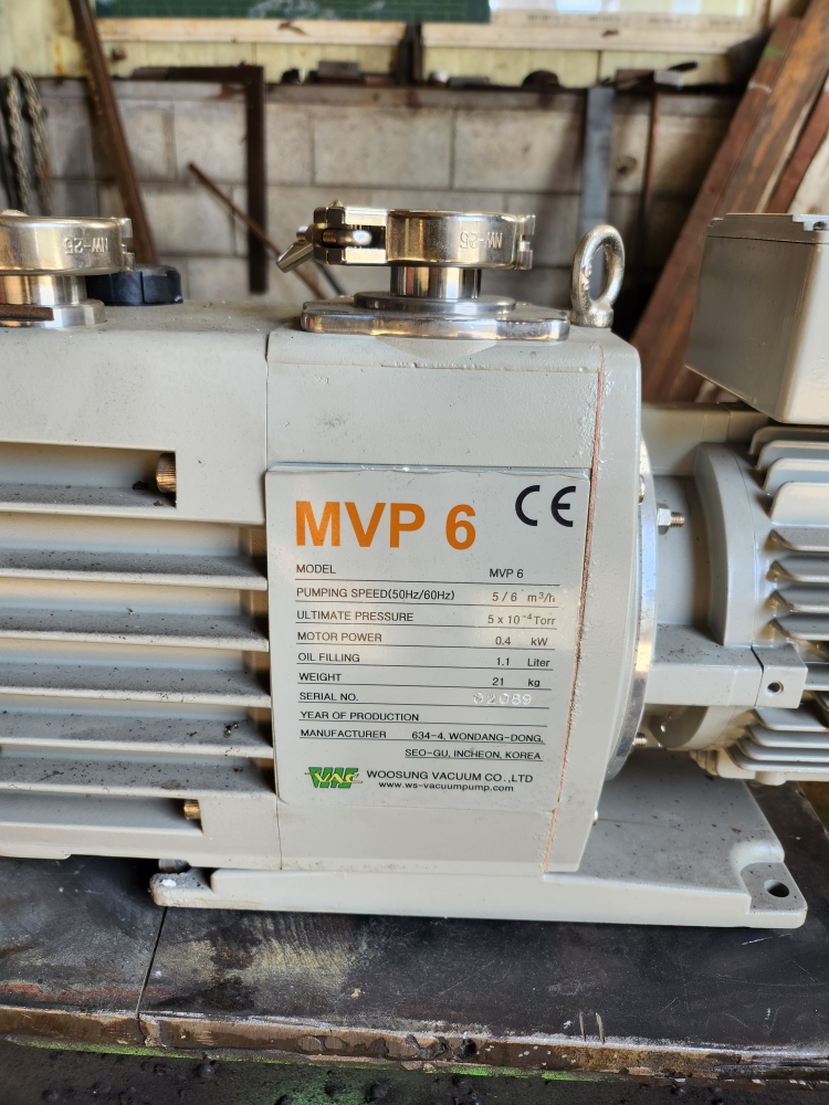 Mvp-6 우성진공펌프 미사용 ... | 당근 중고거래