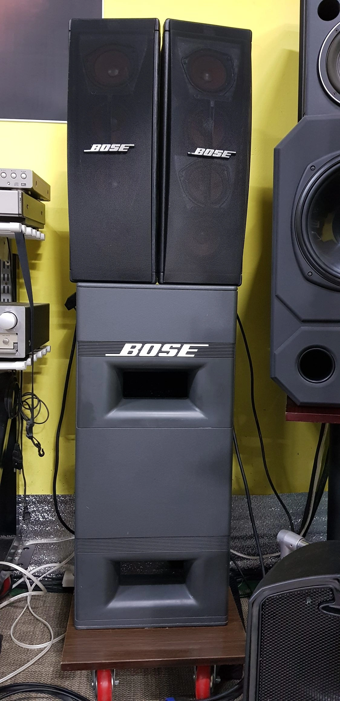BOSE 보스 panaray 402 ll, 402 총 2조 + 502B 우퍼, 크라운 앰프 2대, 보스 분배기 | 디지털기기 ...