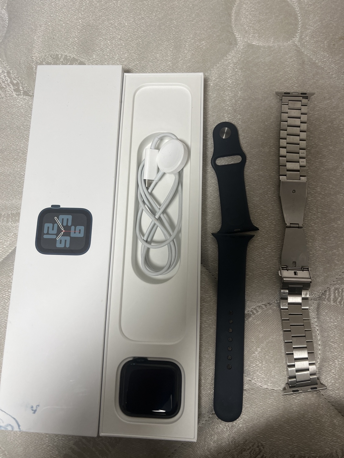 애플워치 se2 44m(충전기+메탈 스트랩) | 대평동 | 디지털기기 | 당근 중고거래