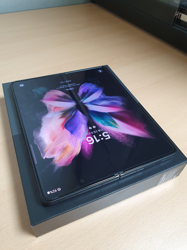 갤럭시 Z폴드3 블랙 512gb kt | 당근 중고거래