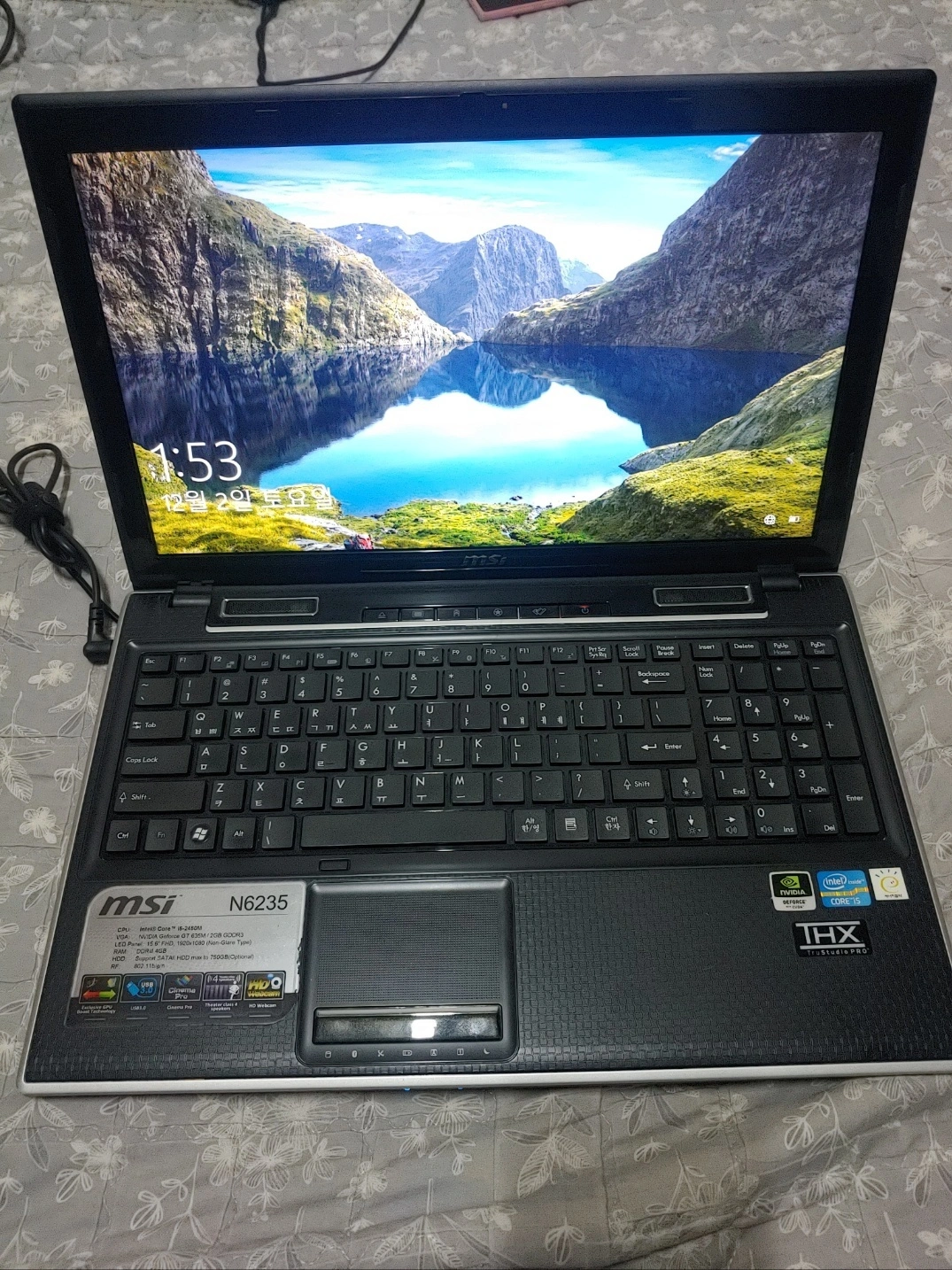 MSI N6235 노트북 | 당근 중고거래