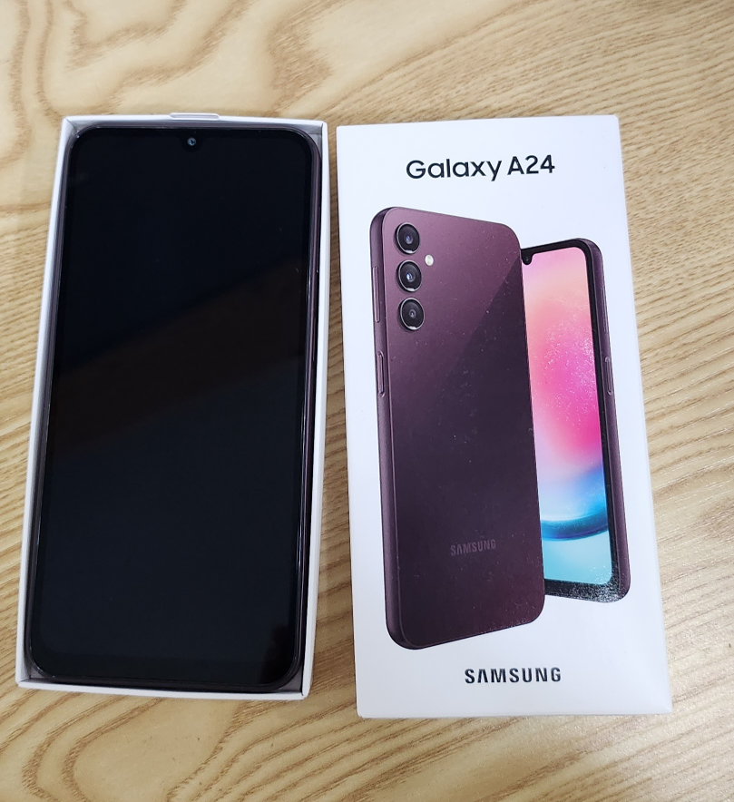 갤럭시A24 레드128G 박스폰 | 당근 중고거래