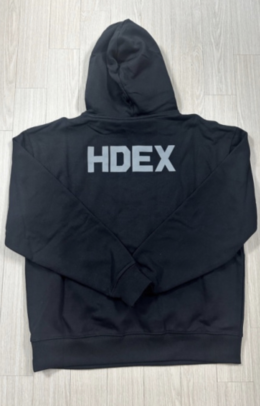 HDEX 백로고 후드티 블랙 XL | 남성패션/잡화 | 당근 중고거래