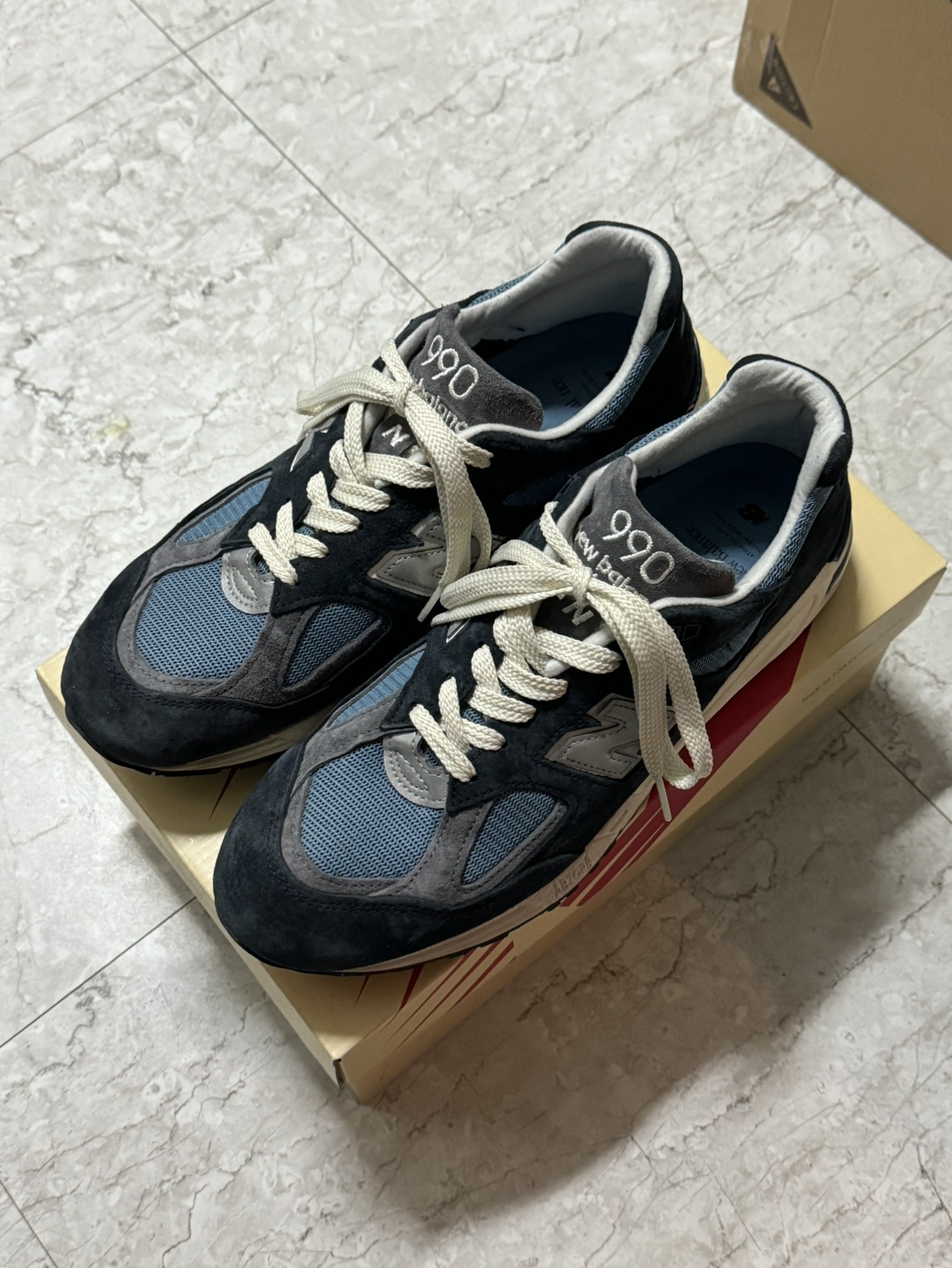 뉴발란스 990v2 네이비 캐슬... | 당근 중고거래