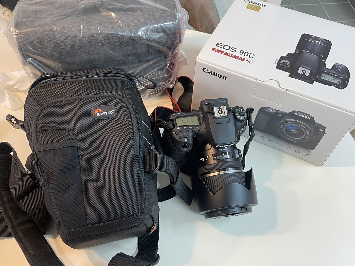 캐논 90d+세로그립+17-55 | 당근 중고거래