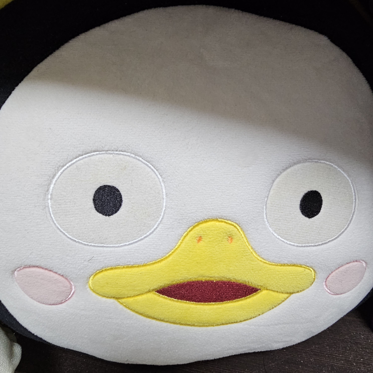 자이언트 펭수 얼굴 쿠션 당근 중고거래