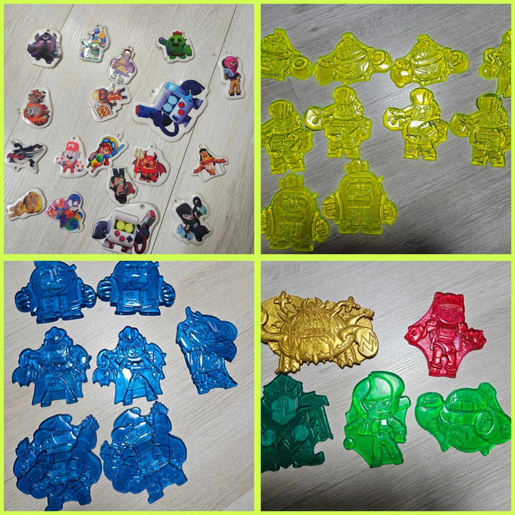 브롤스타즈 딱지 (20개 +기타2개) 키링 전부드려요 | 유아동 | 당근 중고거래