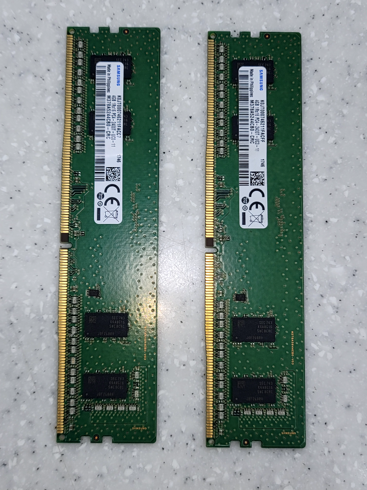 램 ddr4 4g 2개 만원 | 당근 중고거래