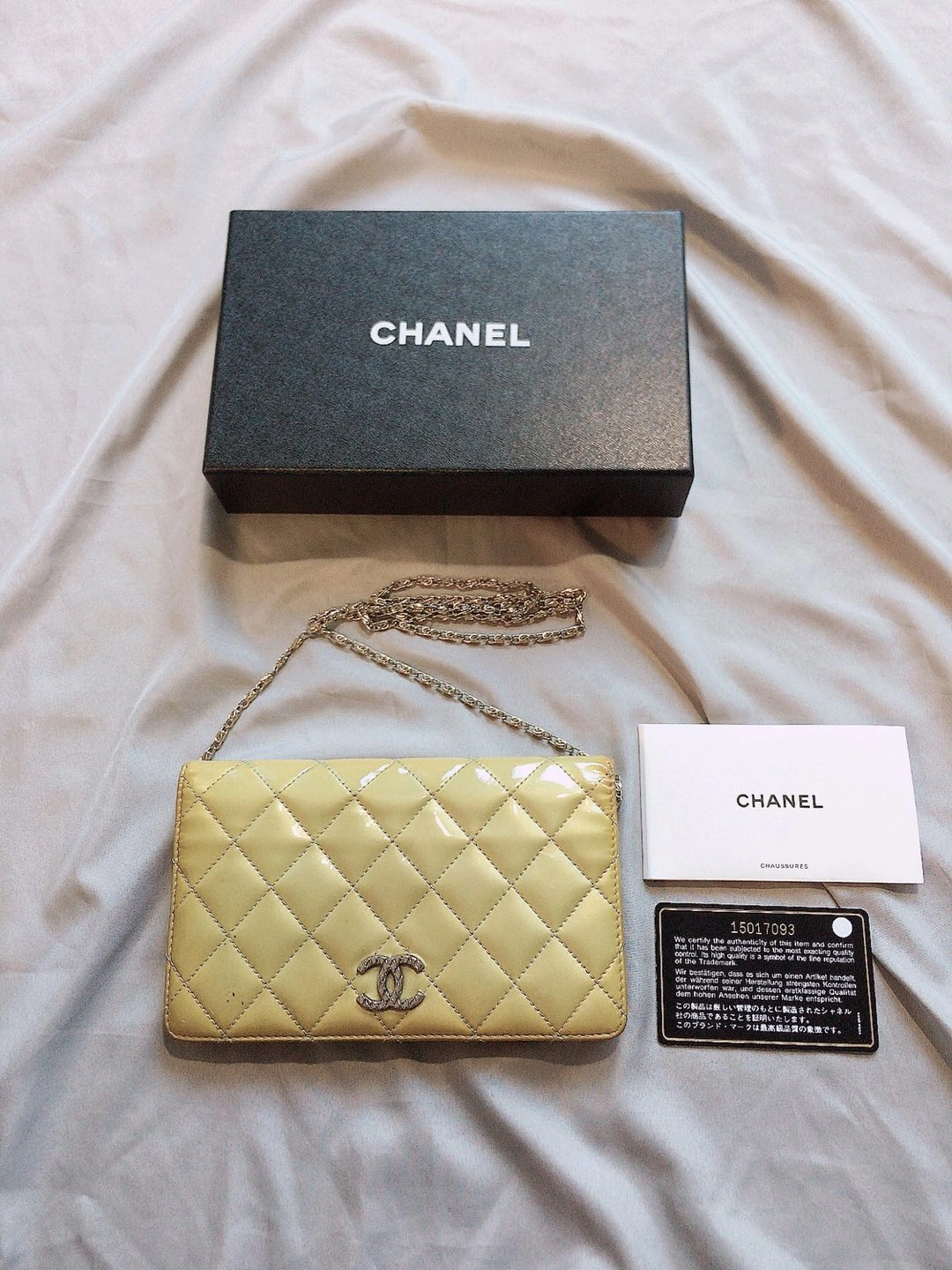 샤넬 chanel 정품 woc 미니백 보증서, 개런티 카드 있음 | 역삼동 | 여성잡화 | 당근 중고거래
