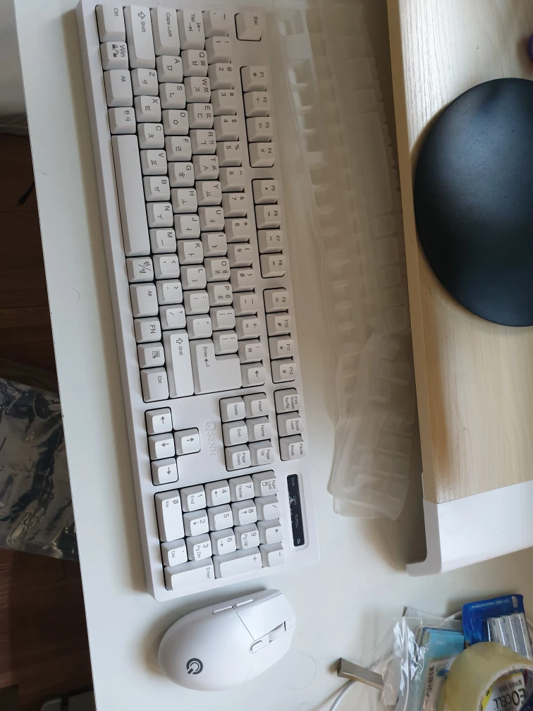 QSENN MK450 무선 마우스 키보드 세트