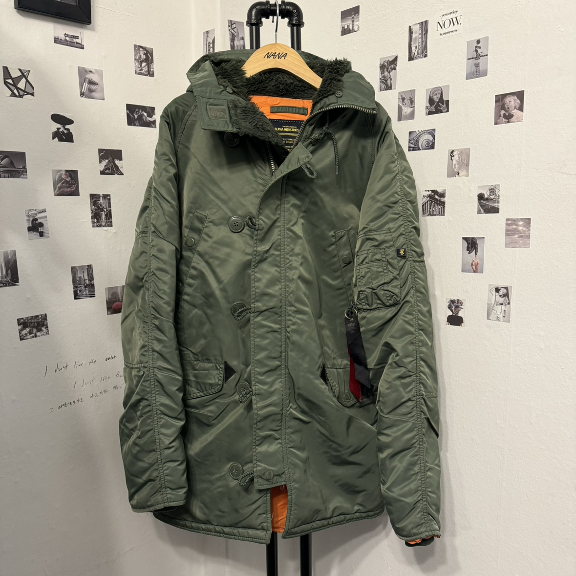알파인더스트리 n3b 파카 | 당근 중고거래