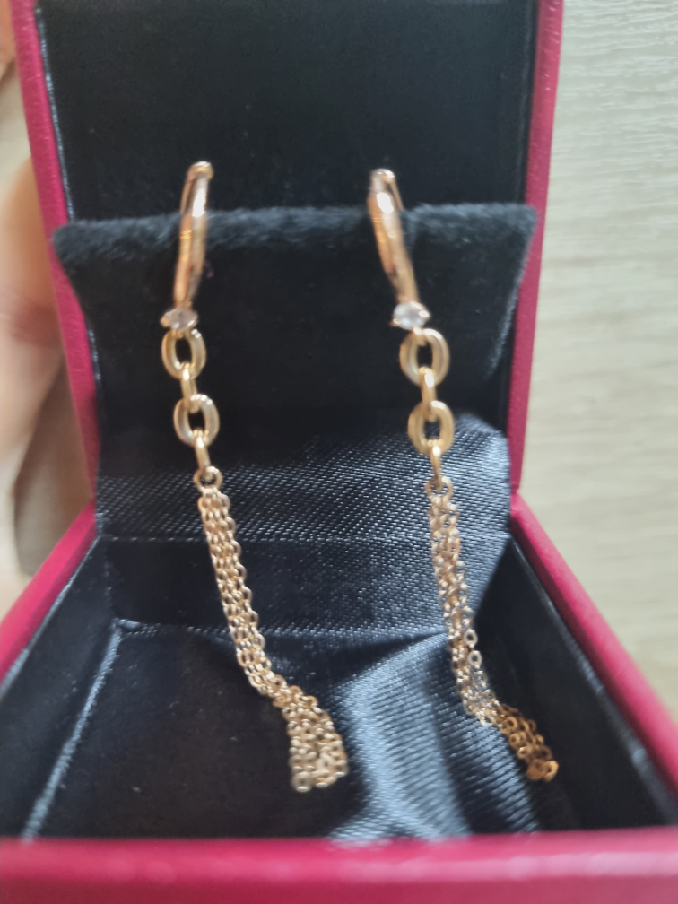 14k롱귀걸이 | 당근 중고거래