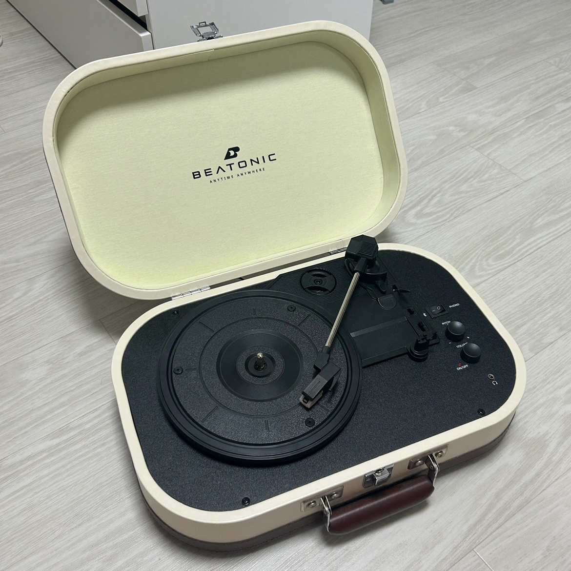 LP플레이어 턴테이블 팔아요!(블루투스 스피커 내장) ABKO 앱코 BEATONIC 비토닉 | 디지털기기 | 당근 중고거래