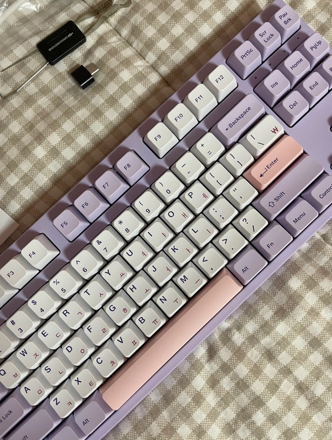 엠스톤 그루브 퍼플러MA 밀키축... | 당근 중고거래