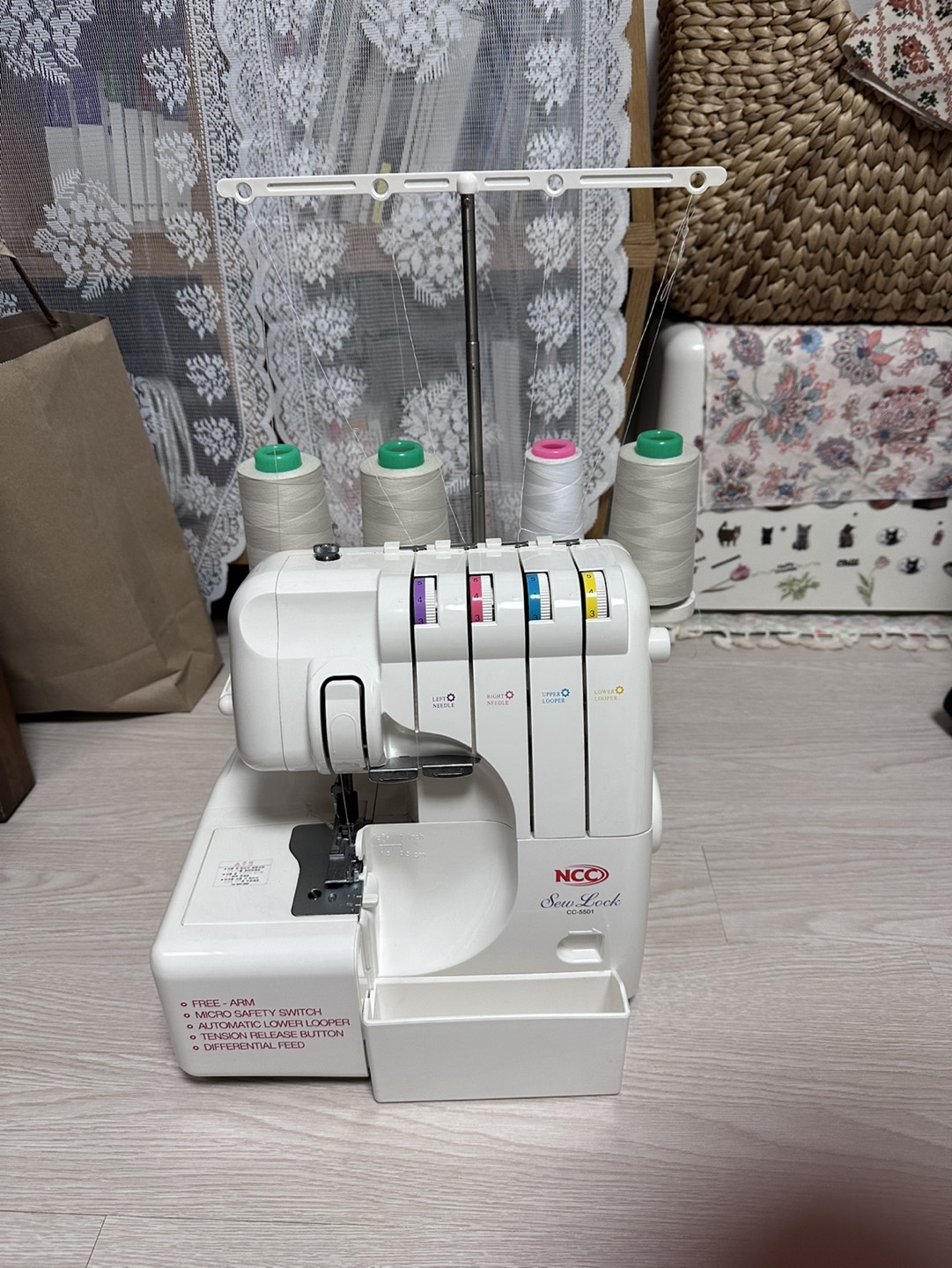 NCC 쏘우록 오버록미싱 | 당근 중고거래