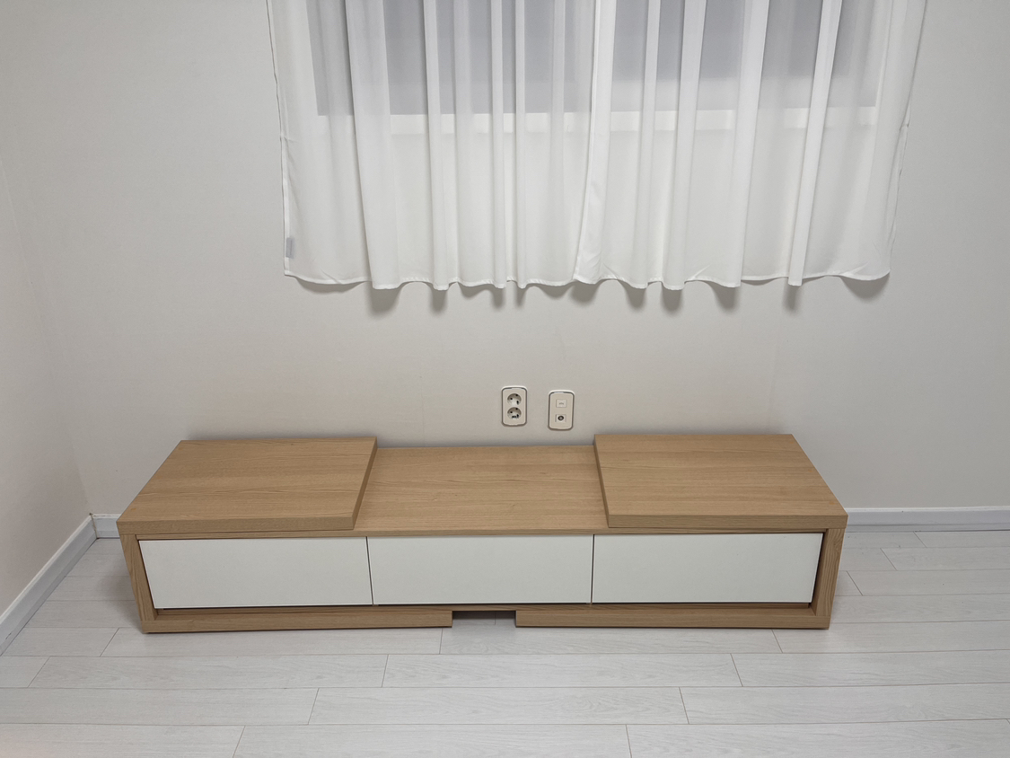 2400 확장형 거실장/TV다이 | 당근 중고거래