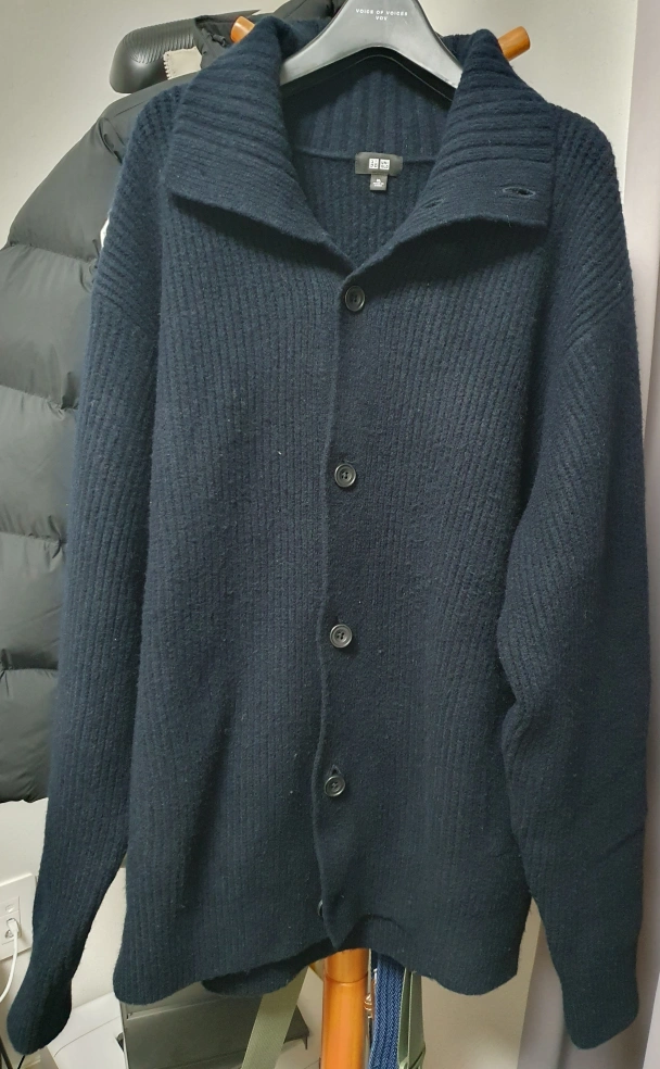 유니클로 수플레얀 가디건 네이비 XL | 남성패션/잡화 | 당근 중고거래