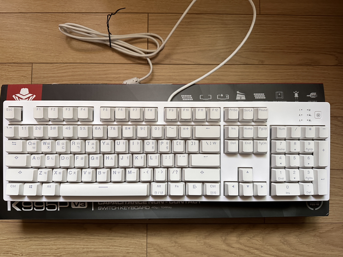 앱코 K995P 무접점 키보드 ... | 당근 중고거래