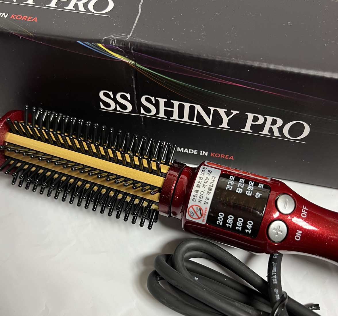 [새상품] SS shiny pro 전기 고데기