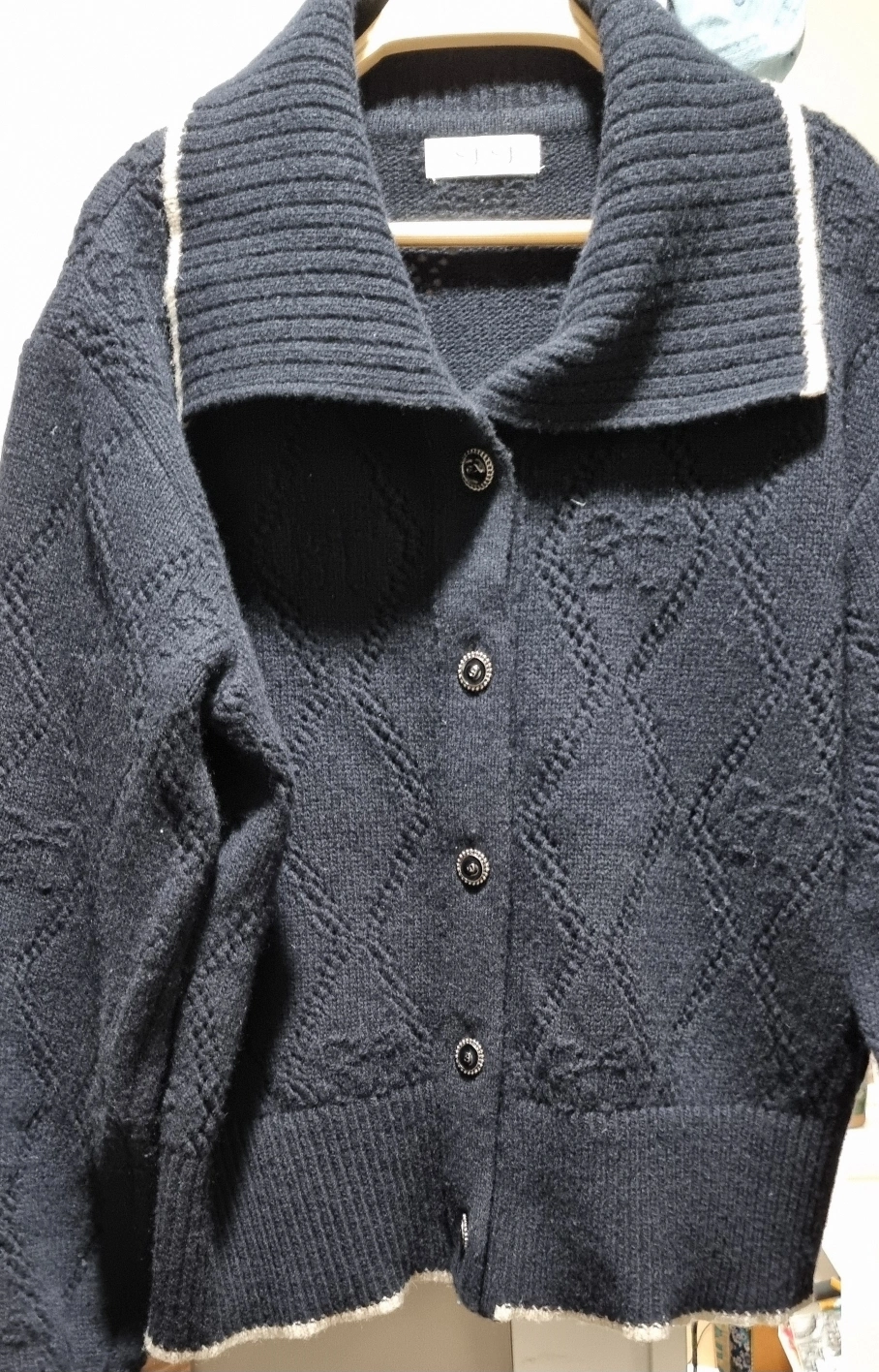 sjsj 니트가디건 | 당근 중고거래