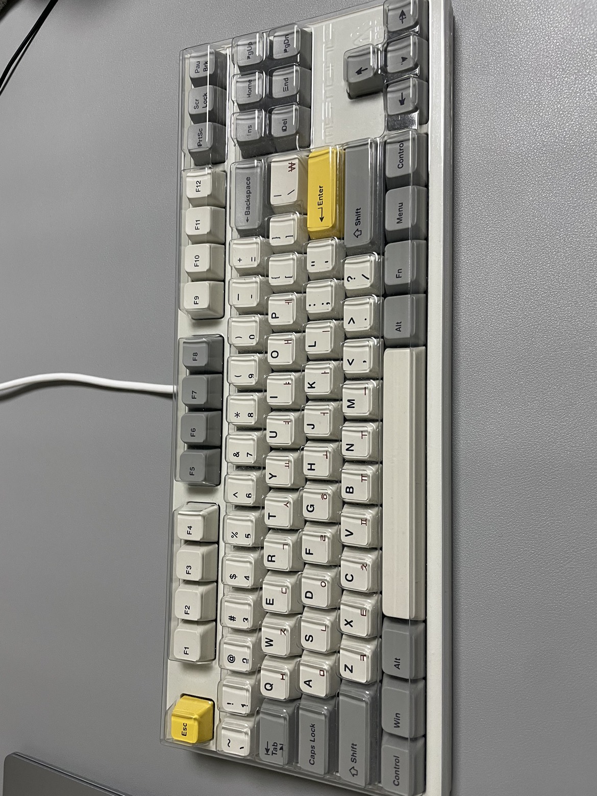 엠스톤 T87A 그레이 저소음적... | 당근 중고거래