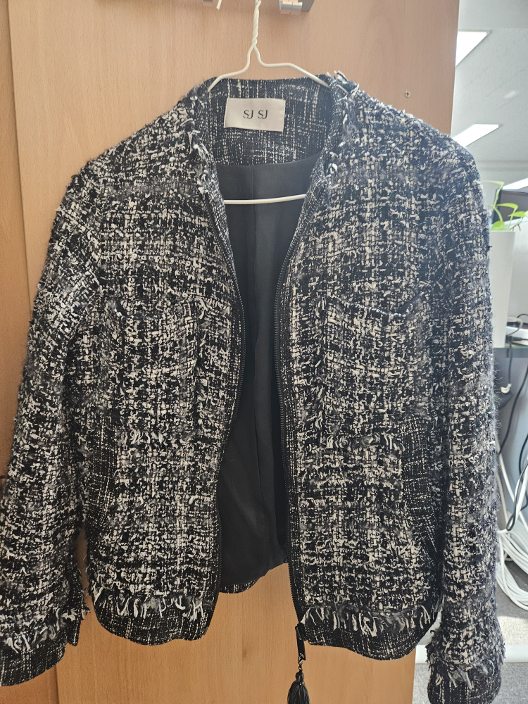 sjsj트위드 자켓 55사이즈 | 당근 중고거래