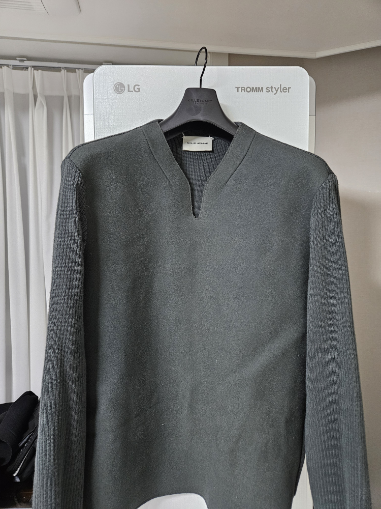 솔리드옴므 남주혁 펠트니트 [50] 그레이그린 | 남성패션/잡화 | 당근 중고거래