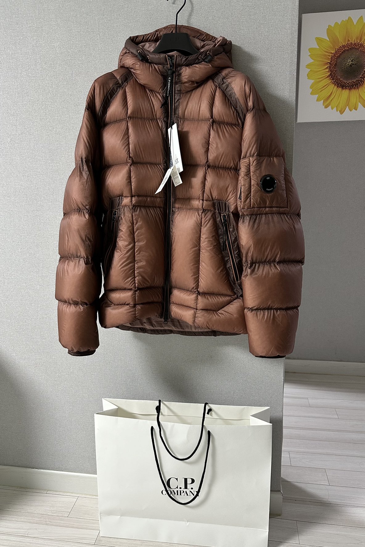 cp컴퍼니 DD쉘 패딩 23fw | 당근 중고거래